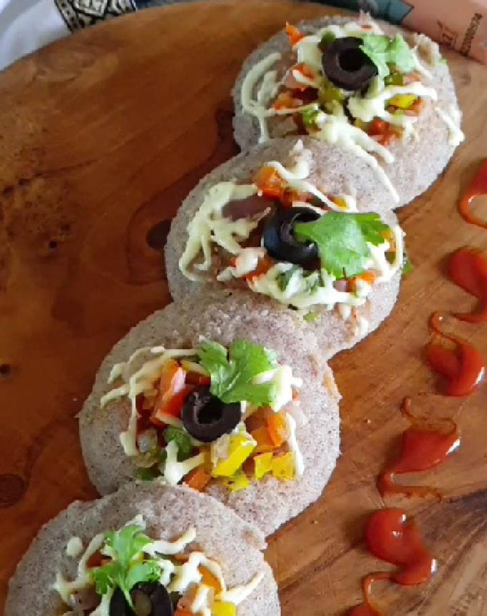 Ragi Idli Pizza – Madmix